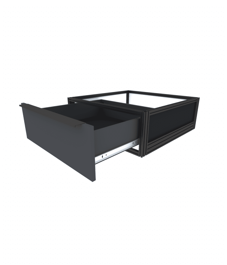 DF Series Display Riser with Drawers > Moduspace