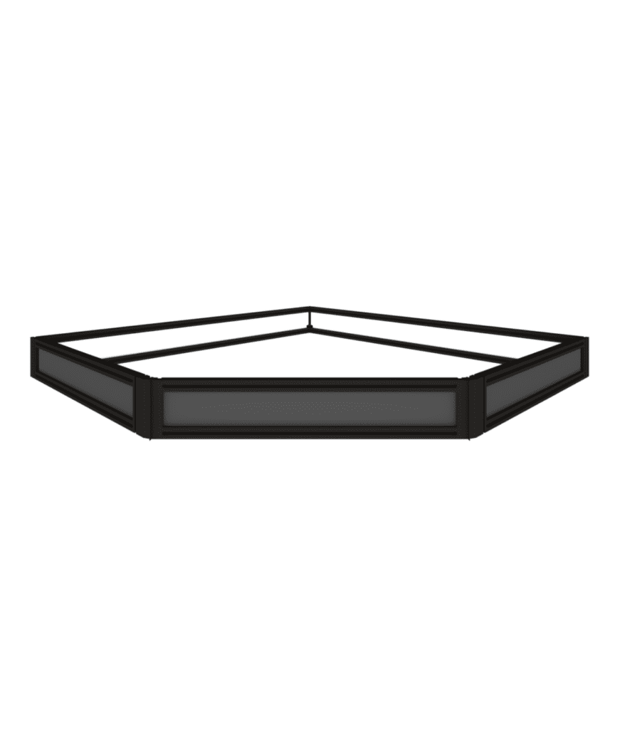 DF Series Corner 45° Display Risers > Moduspace